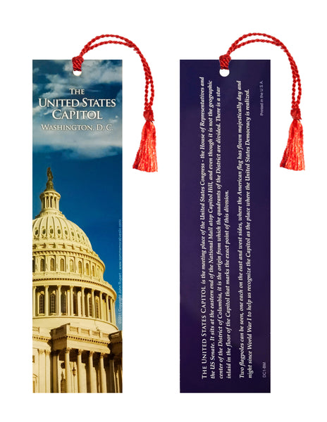 The United States Capitol Washington DC Bookmark – Celebrating America LLC